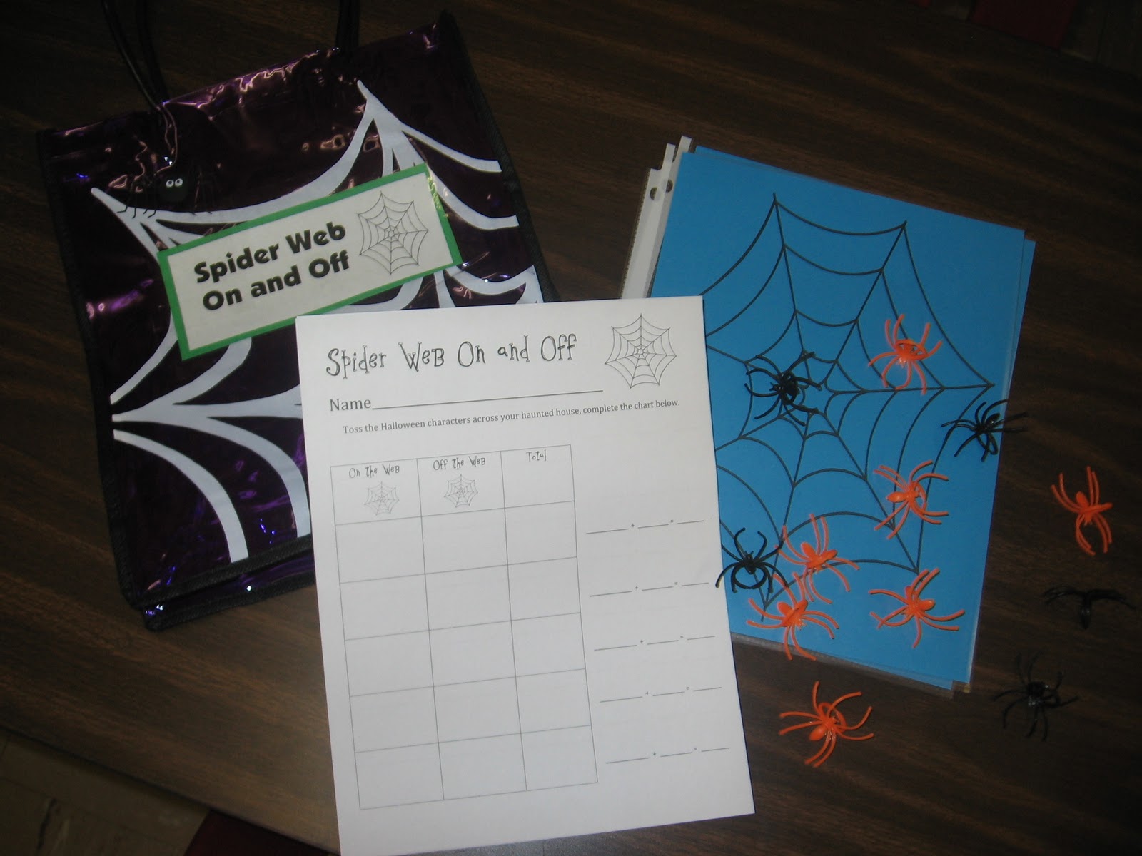 Oceans of First Grade Fun: Halloween Math Games