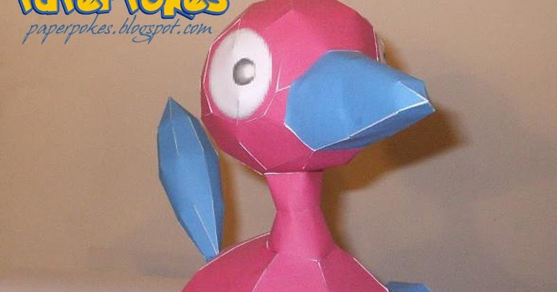 PaperPokés - Pokémon Papercraft: PORYGON 2