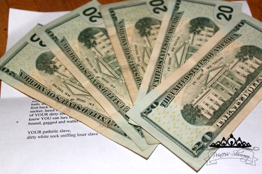 Shoes... and more shoes! - Princess Shimmy Financial Domination Slave ...