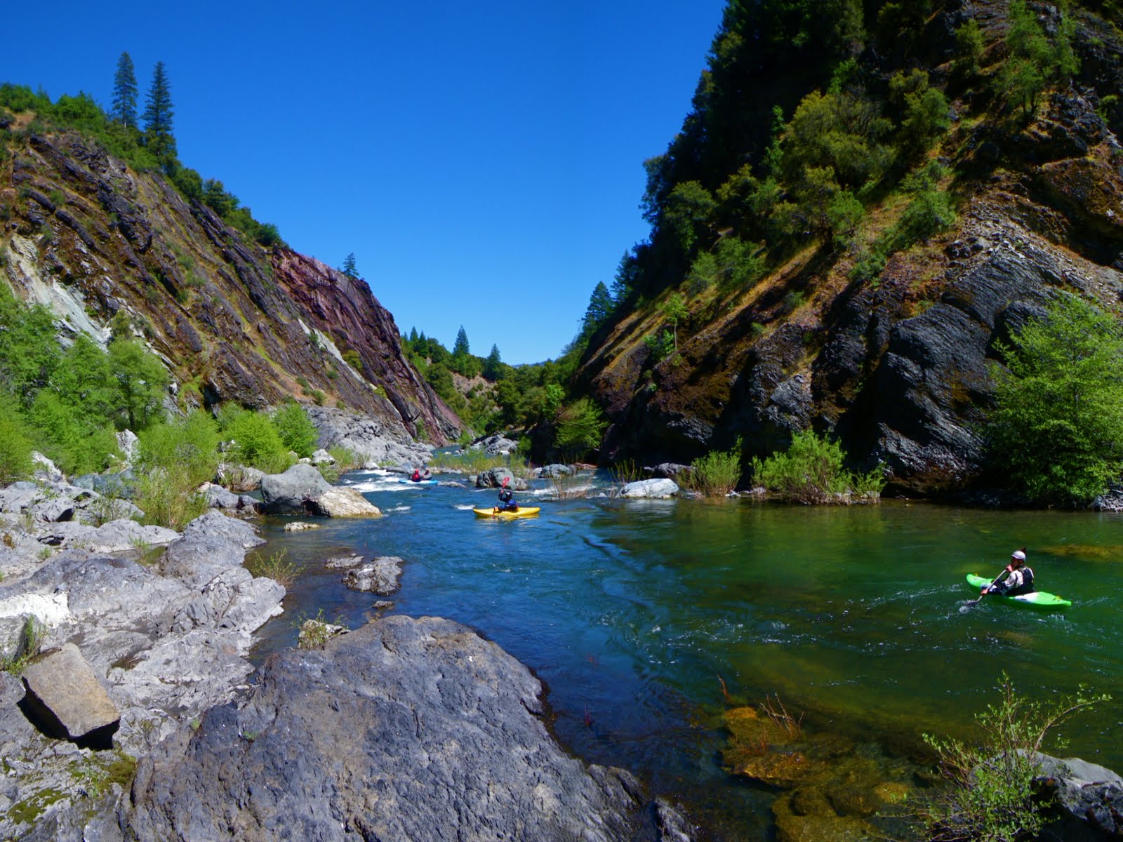 North Coast Paddling: Upper Middle Fork Eel River: Day One