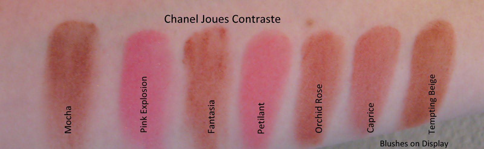 Blushes on Display: Week 5--Seven Days of Chanel Joues Contraste Blush