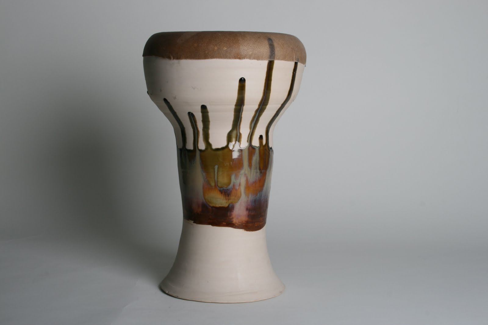 Manavi Pottery: Arabic Drum