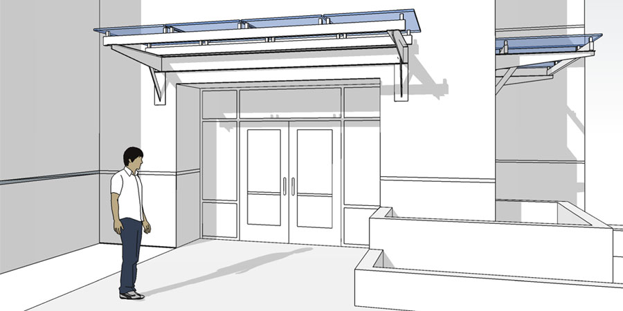 drawing architecture: 3D Canopy Drawings