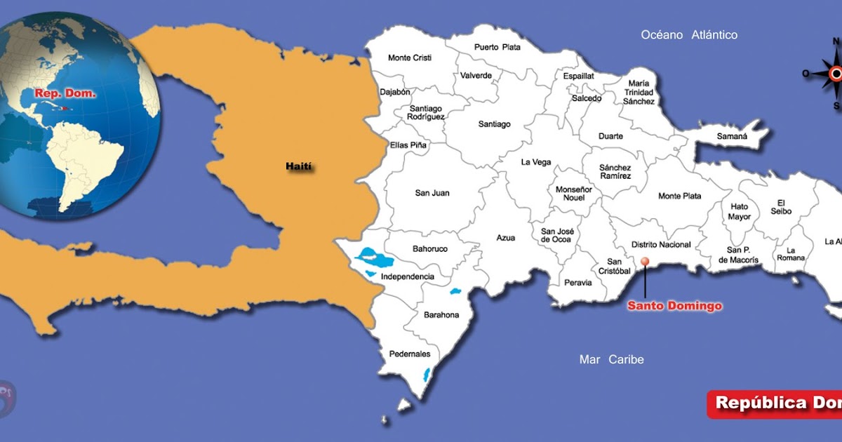 RD en fotos: Límites de la República Dominicana