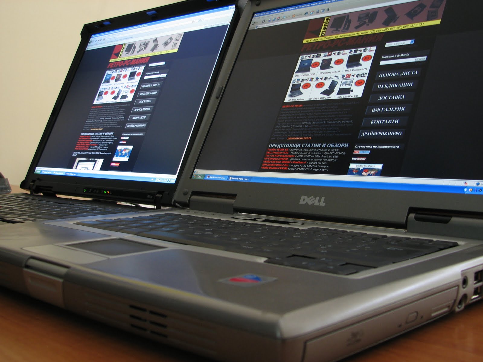 DELL Precision M70 - първи впечатления от графична станция с Quadro ...