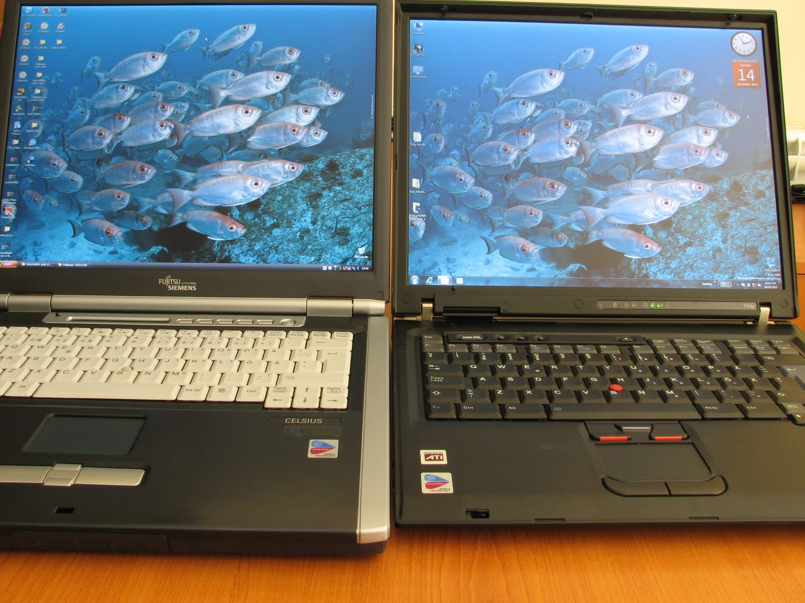 Fujitsu Celsius H230 - мобилна графична станция с ATI FireGL V5000 и S ...