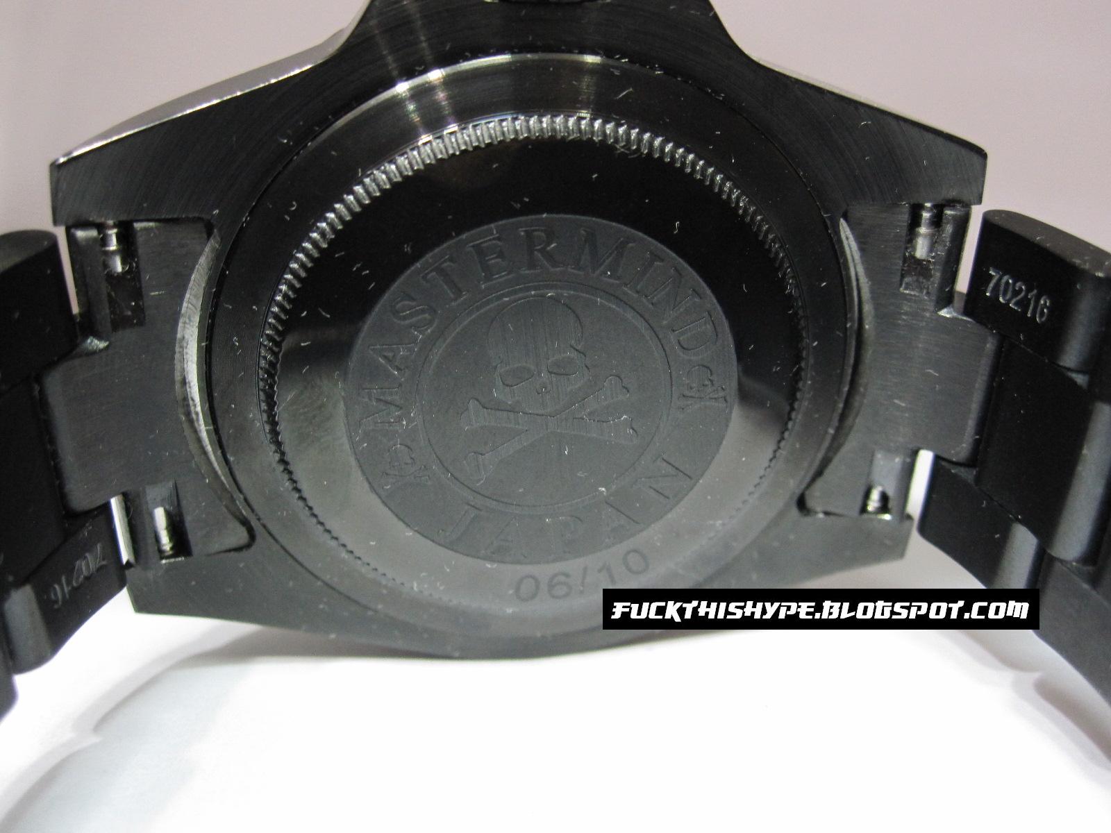 FUCK HYPE: Mastermind Japan x Bamford Watch Department Rolex Submariner ...