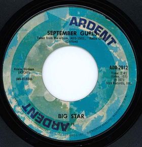 Levyhylly: Big Star - September Gurls 1974
