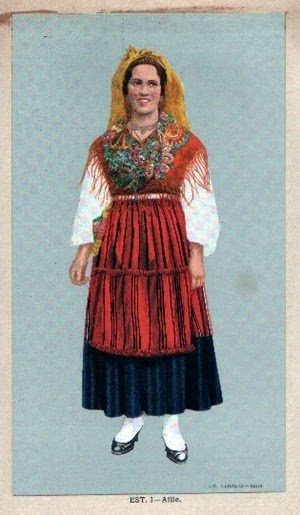 Trajes do Minho - Postais antigos