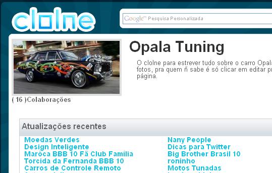 Carros Tunados Tuning: Fotos Opala Tuning