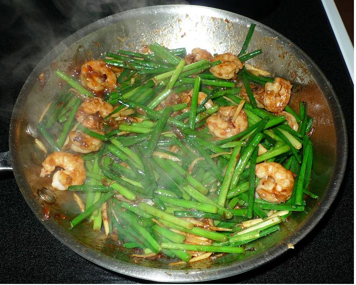 Amporn's Thai Kitchen: Stir-fried Chinese Chives with Oyster Sauce