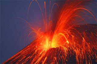 Source Rocks: Types of Volcanic Eruptions