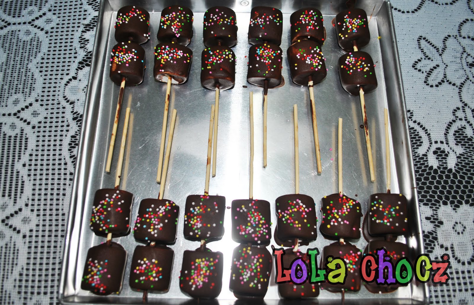 LoLa ChoCz: Marshmallow Coklat & Dadih