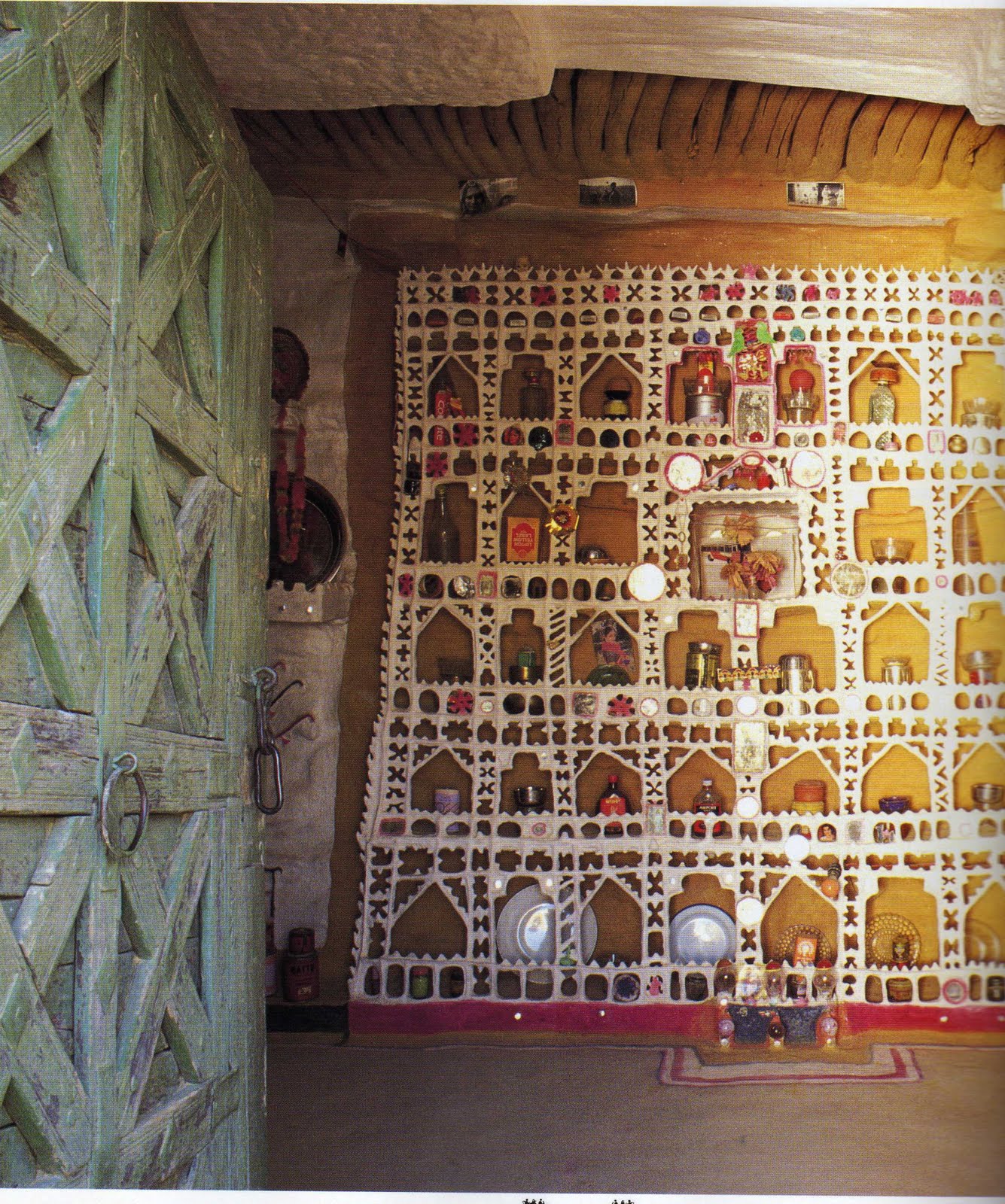 Saffron and Silk: Interior design in rural India!