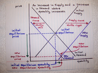Economic Perspectives: An Increase in Supply & a Decrease in Demand