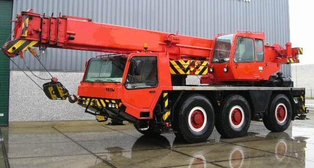 AUTOMACARA SECOND HAND DE VANZARE MACARA MOBILA FAUN RTF 40-3. 40 T. 30 ...