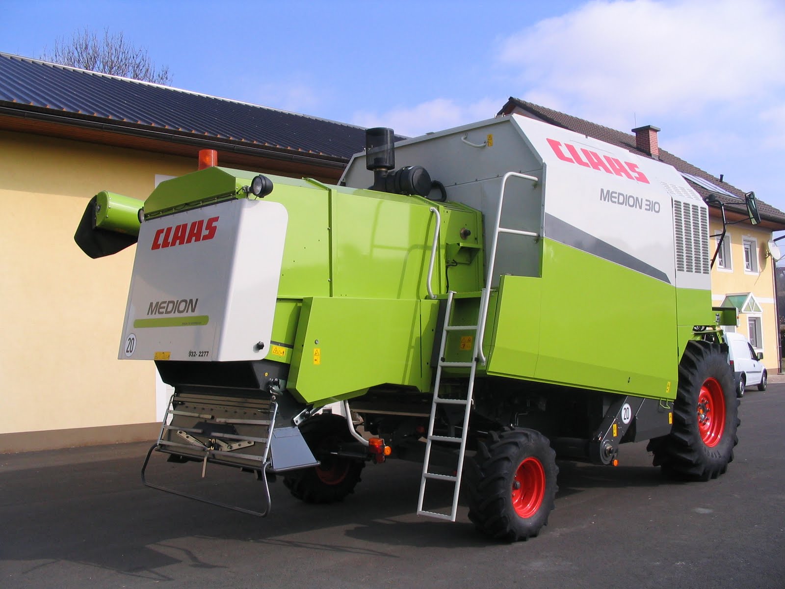 COMBINA CLAAS MEDION 310 4.5m NOUA, ORE DEMONSTRATIVE