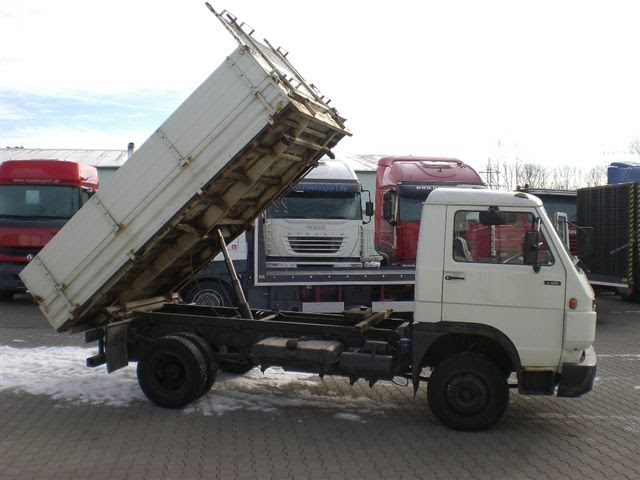 Basculanta Man 6.100 4x2 de vanzare second hand import 102Cp vand ...