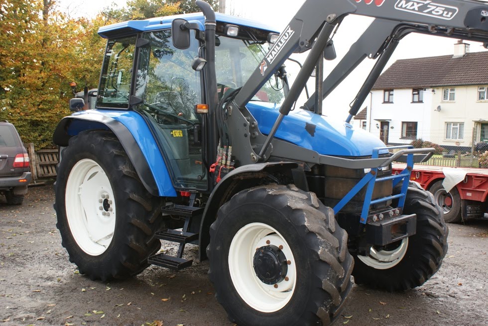 Tractor New Holland TS90 tractoare new holland cu incarcator frontal ...