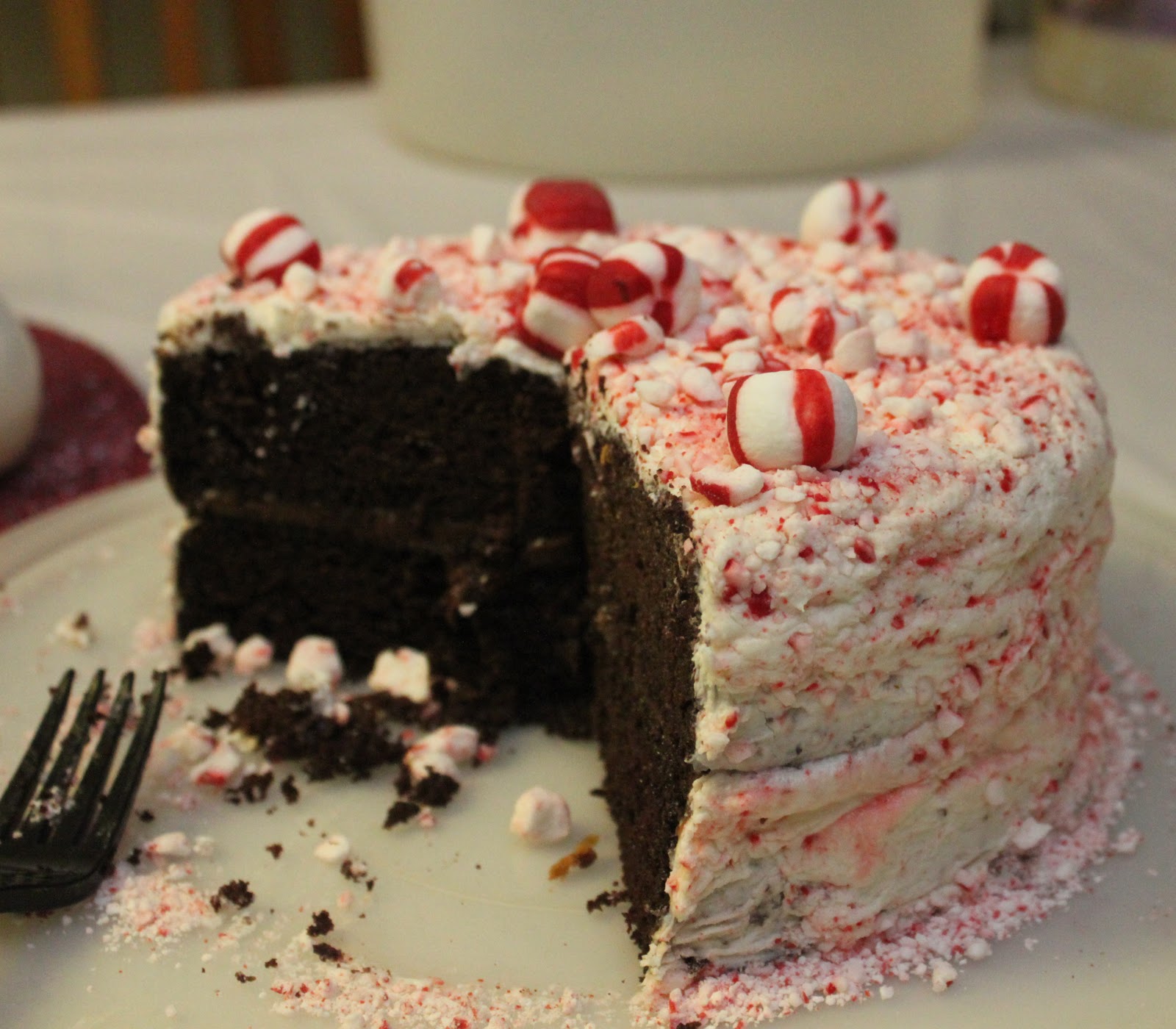 Mama's Cooking Corner: Chocolate Peppermint Cake