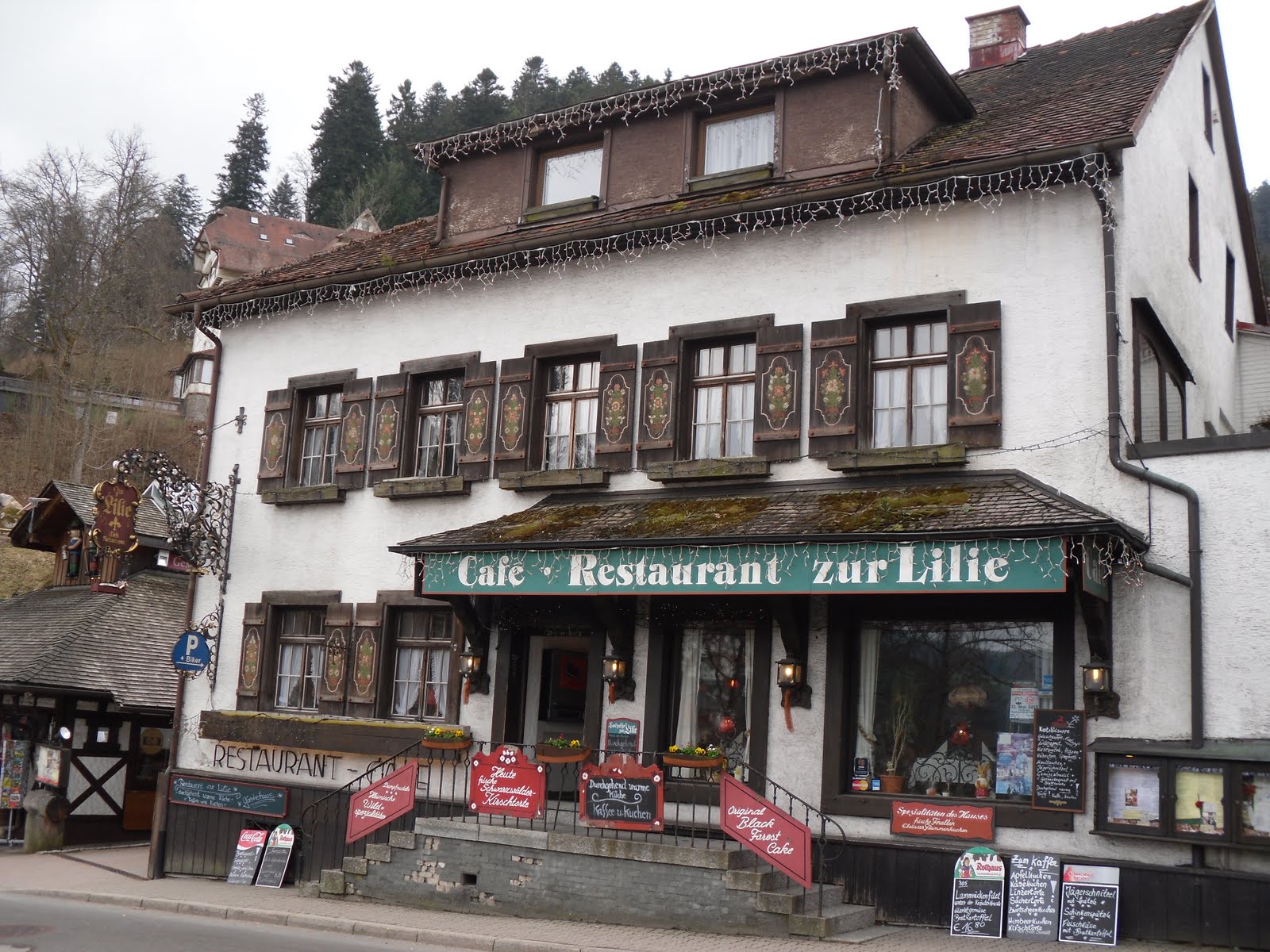 Culinary Adventures in Europe: Triberg/Cafe zur Lilie/Black Forest Cake