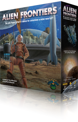 Board Game Review - Alien Frontiers:Kids Game Station