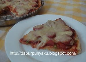Pizza Sederhana - Welcome to my kitchen