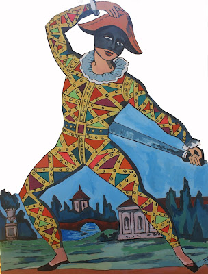 pixie props: Harlequin