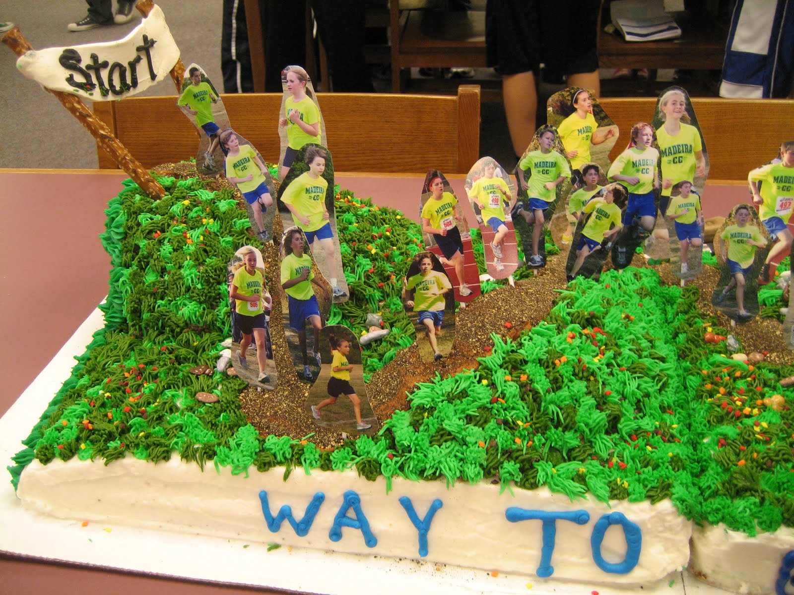 You're Art by Corie Kline: Cross Country Cake