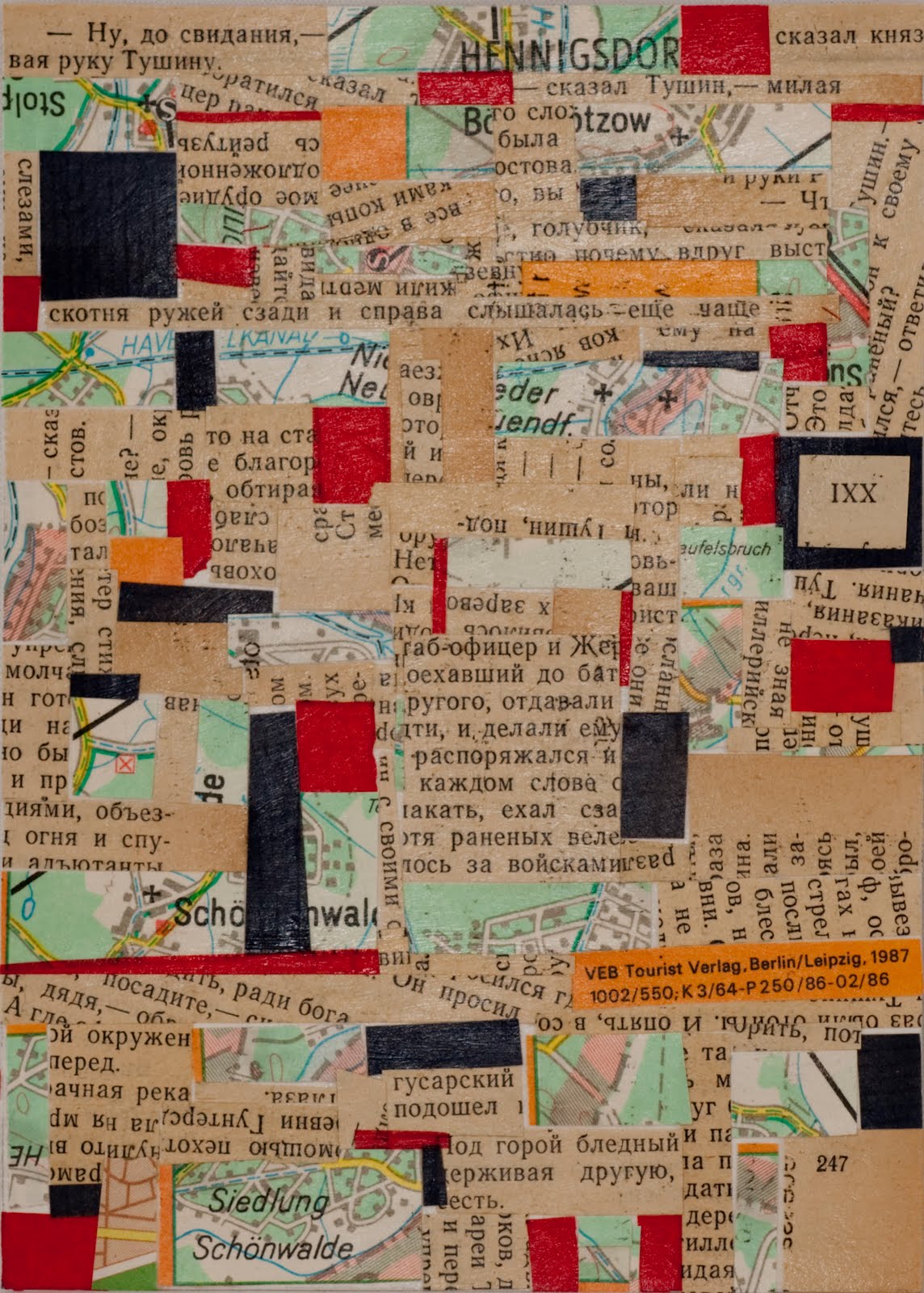 War and Peace Project: Collage 120