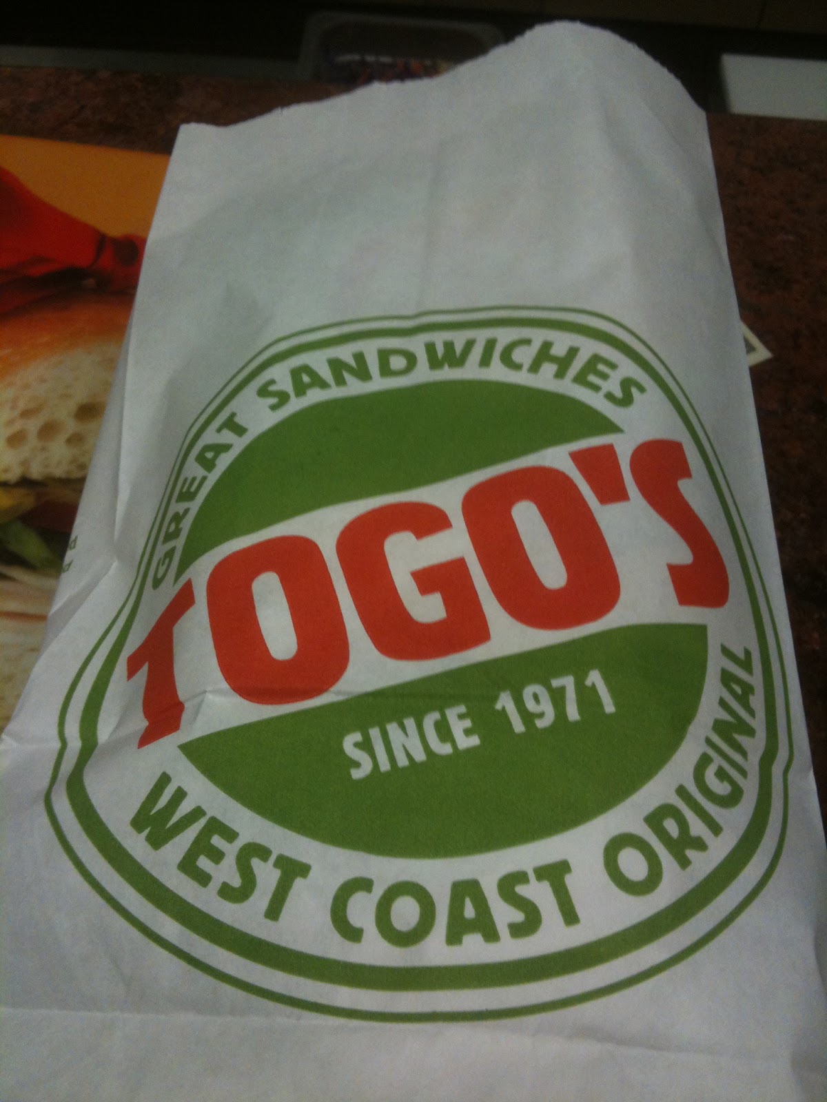 Finicky food guy: TOGO'S!