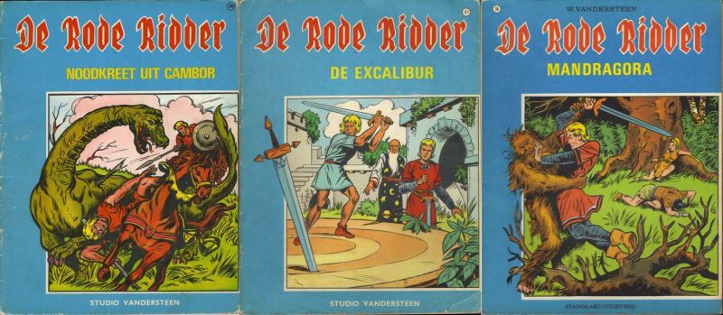 De Belezen Kater: De Rode Ridder - Blauwe Reeks