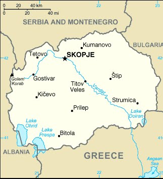 Makedonija: КАРТА МАКЕДОНИЈЕ