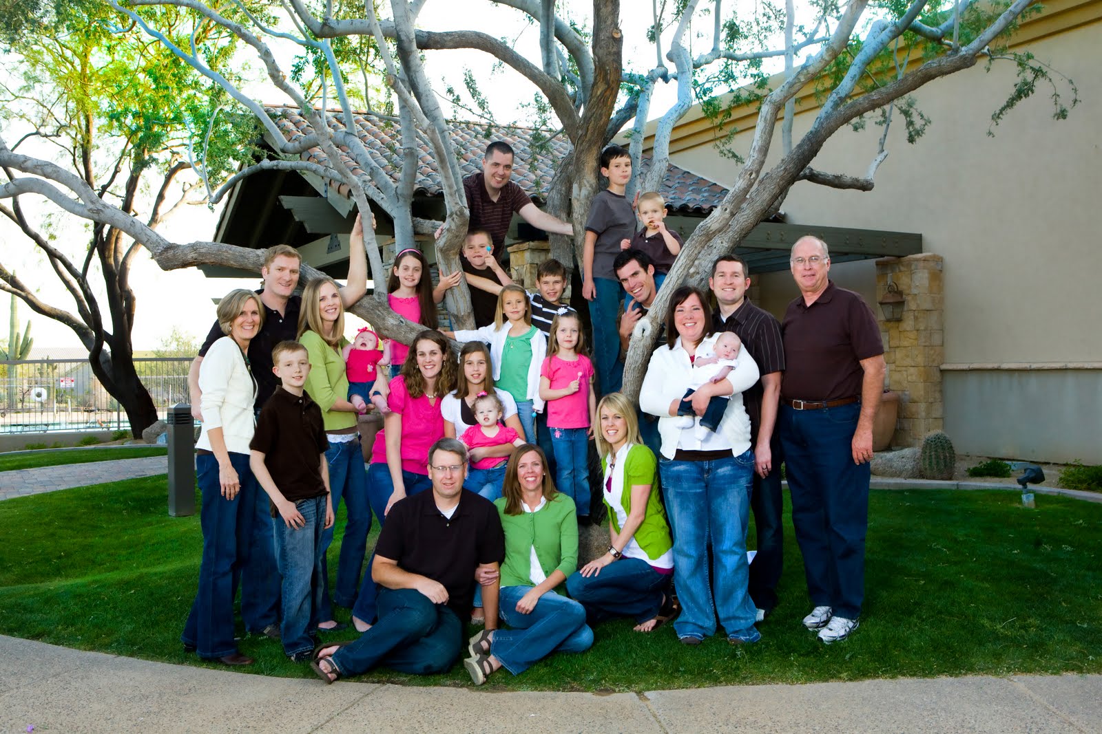 Andrew and Michelle's Place: Cardon Family Pictures...... The Final Product