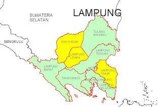 Business Map: Propinsi Lampung, Kabupaten Way Kanan