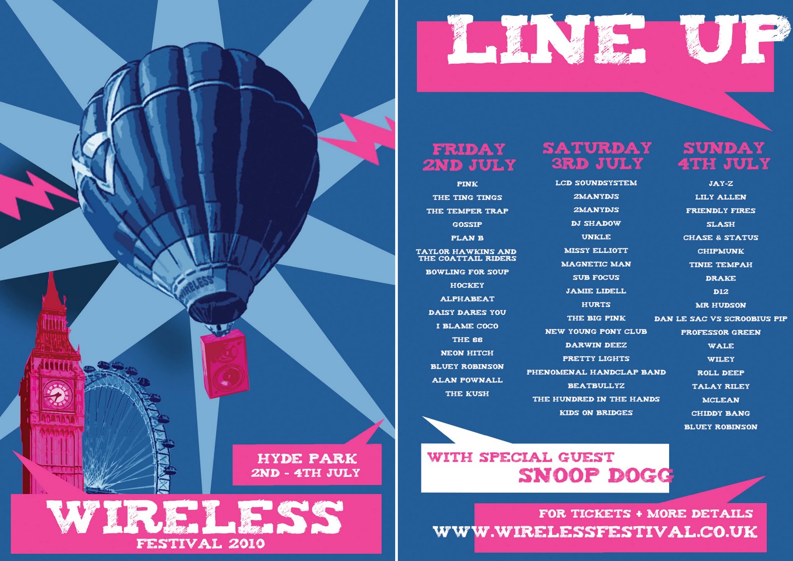 Portfolio: Final Poster & Flyer Designs For 'Wireless' Music Festival ...