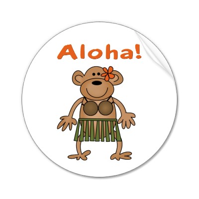 La Bella Colori: What does one wear to a luau?