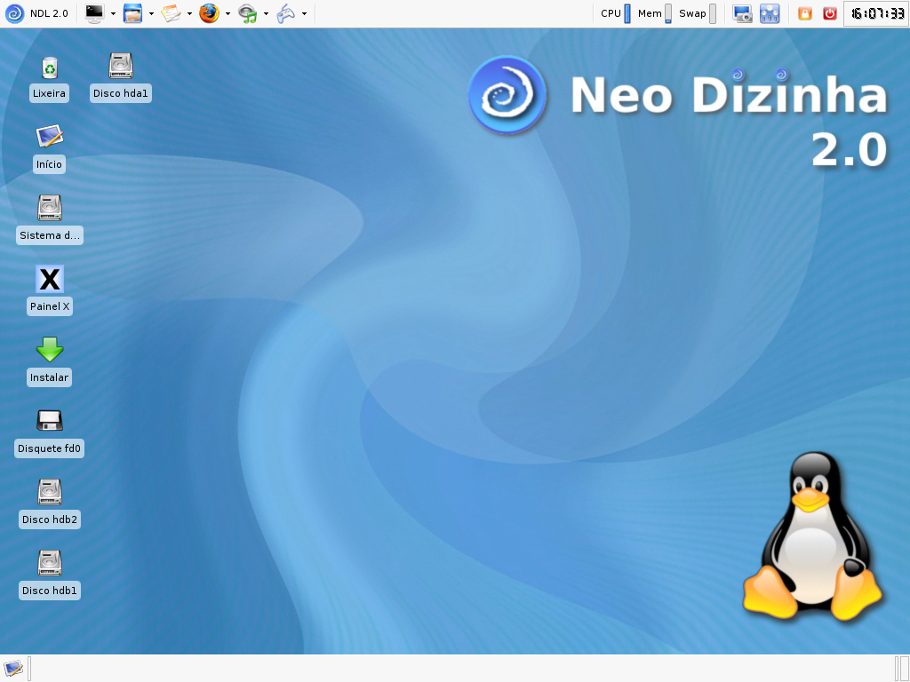 Baixaki Linux: Neo Dizinha