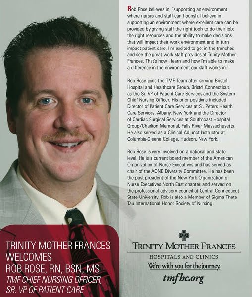 Unibased Systems Architecture: Client News: Rob Rose, RN, BSN, MS ...