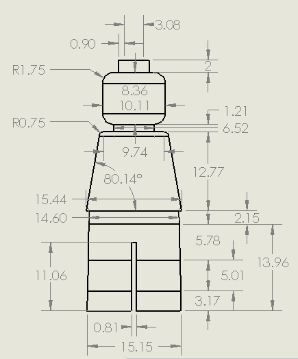 Snively: LEGO Minifig Dimensions
