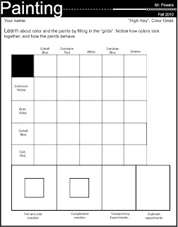 WAYWACWAPAINTING: new COLOR grid-