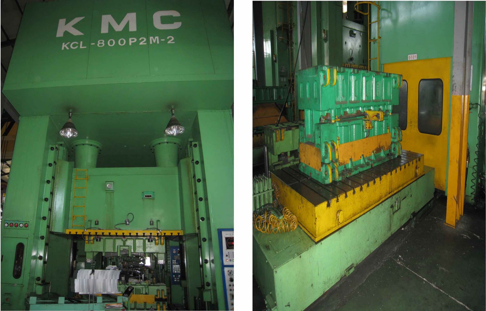 PRESS WORLD: 800ton press, 600ton press, 400ton press, 300ton press