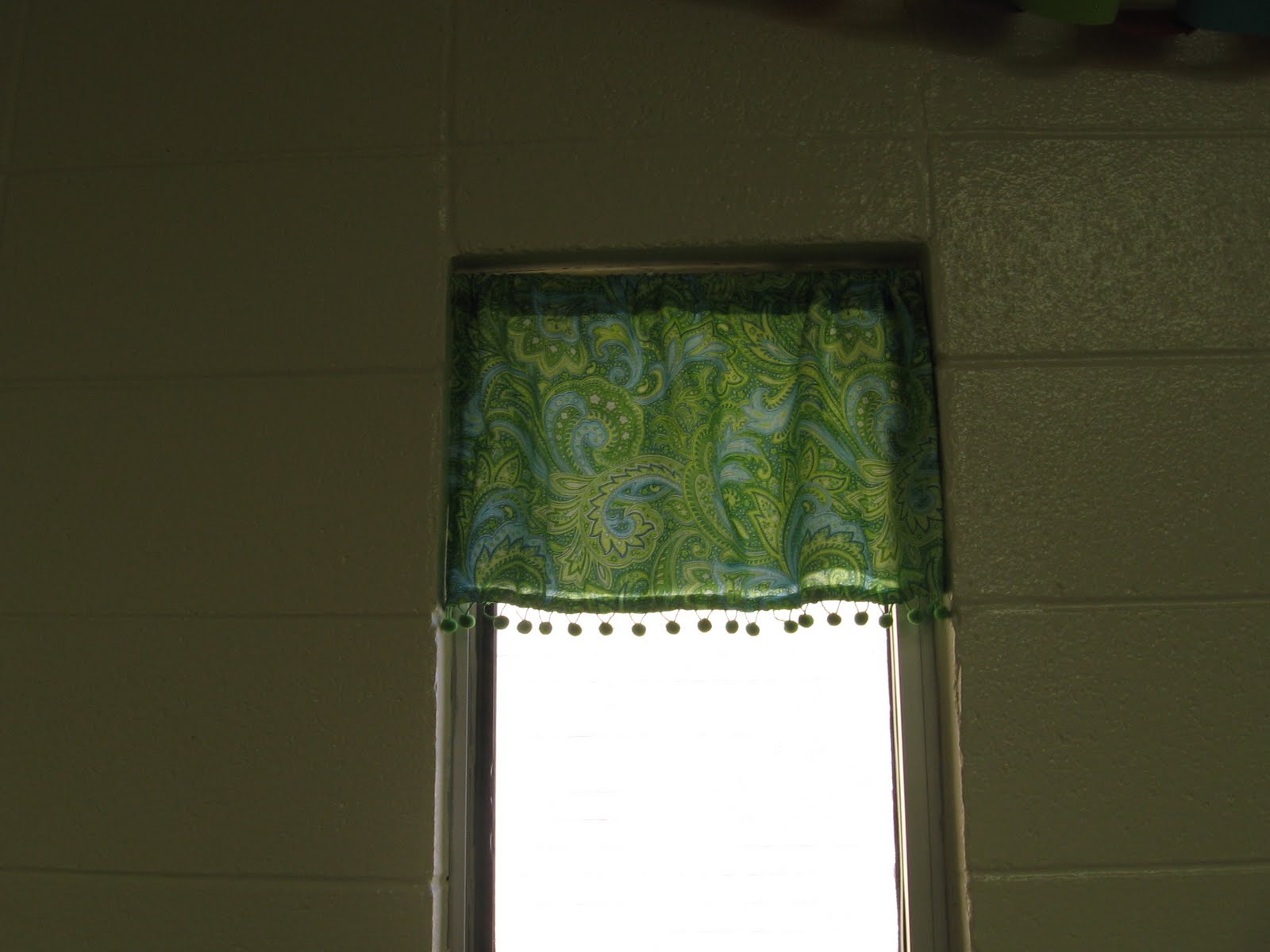 Flour Girl: Sneak Peek: Classroom Curtains