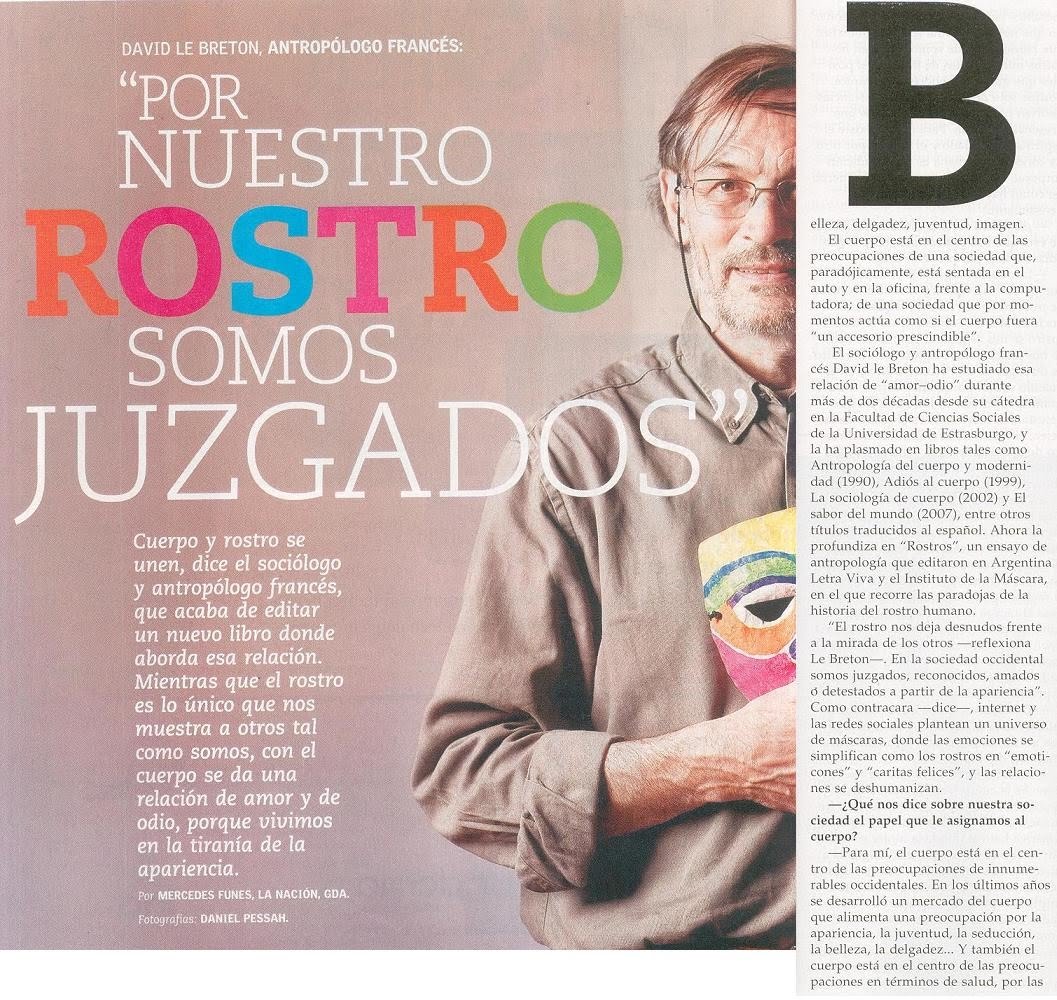 Núcleo Sociología del Cuerpo y las Emociones: Libro Rostros Ensayo de ...