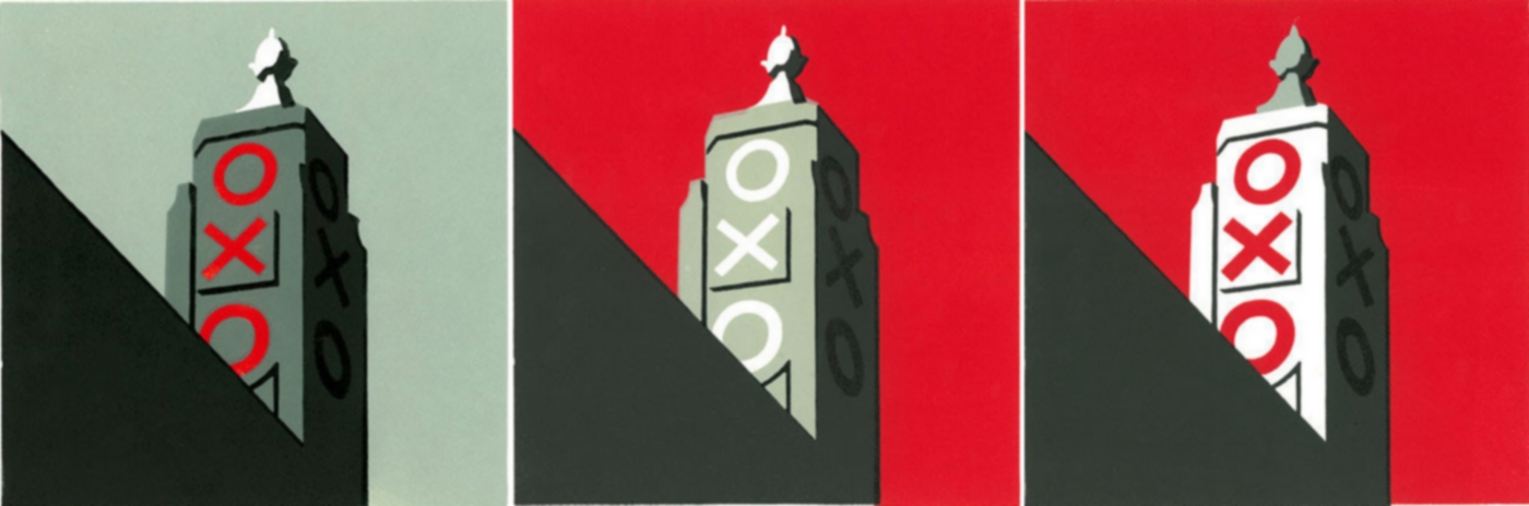 Data Deluge: Paul Catherall OXO building Linocut series