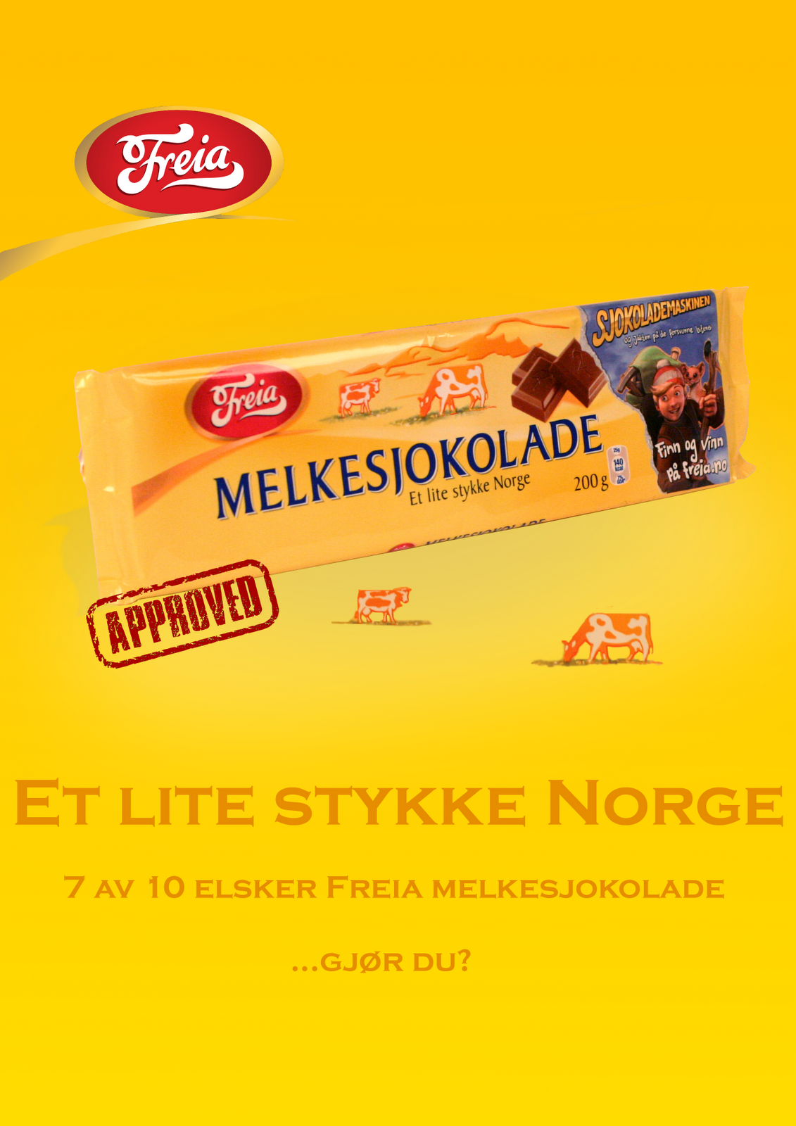 Floparama: Freia reklameplakat