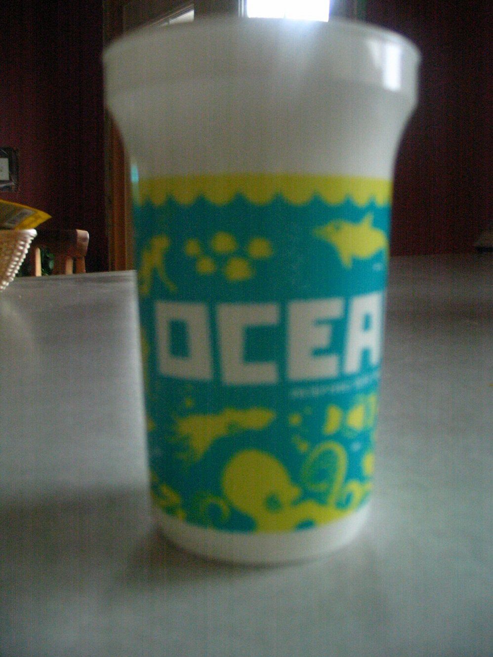the daily ocean: Plastic Cups with Environmental Messages for KIDS???