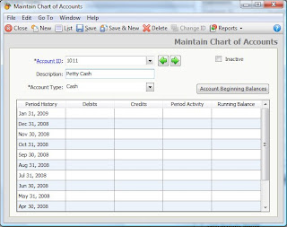 Peachtree Tutorial: Set Up Chart of Account