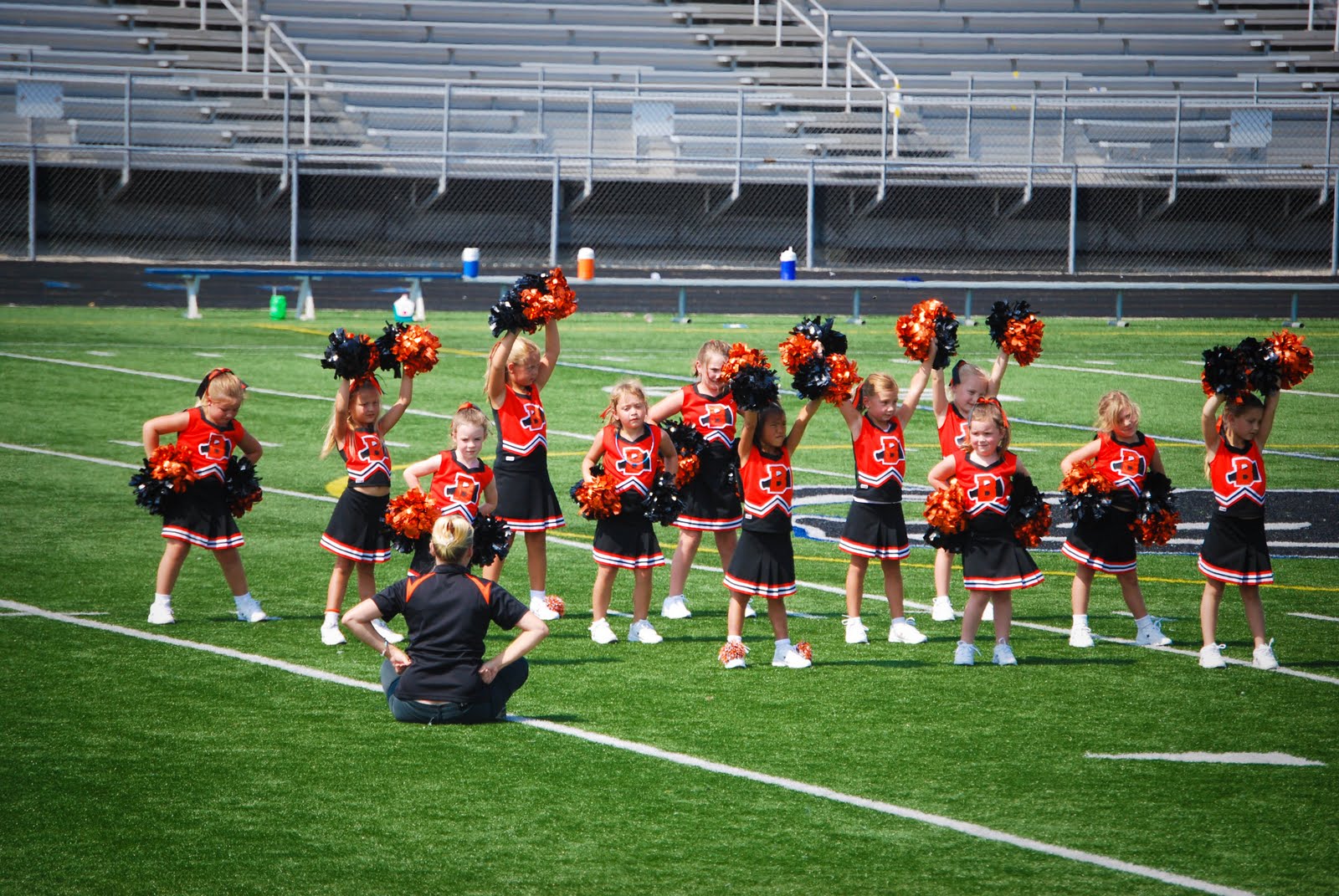 Filled To The Brim: Our Little Cheerleader