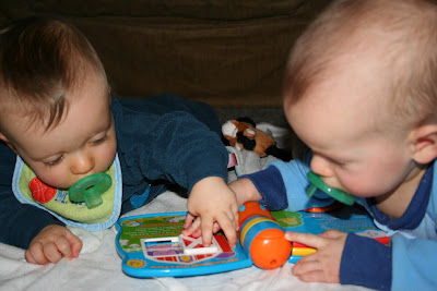 The adventures of tader baby: Babies playing together!